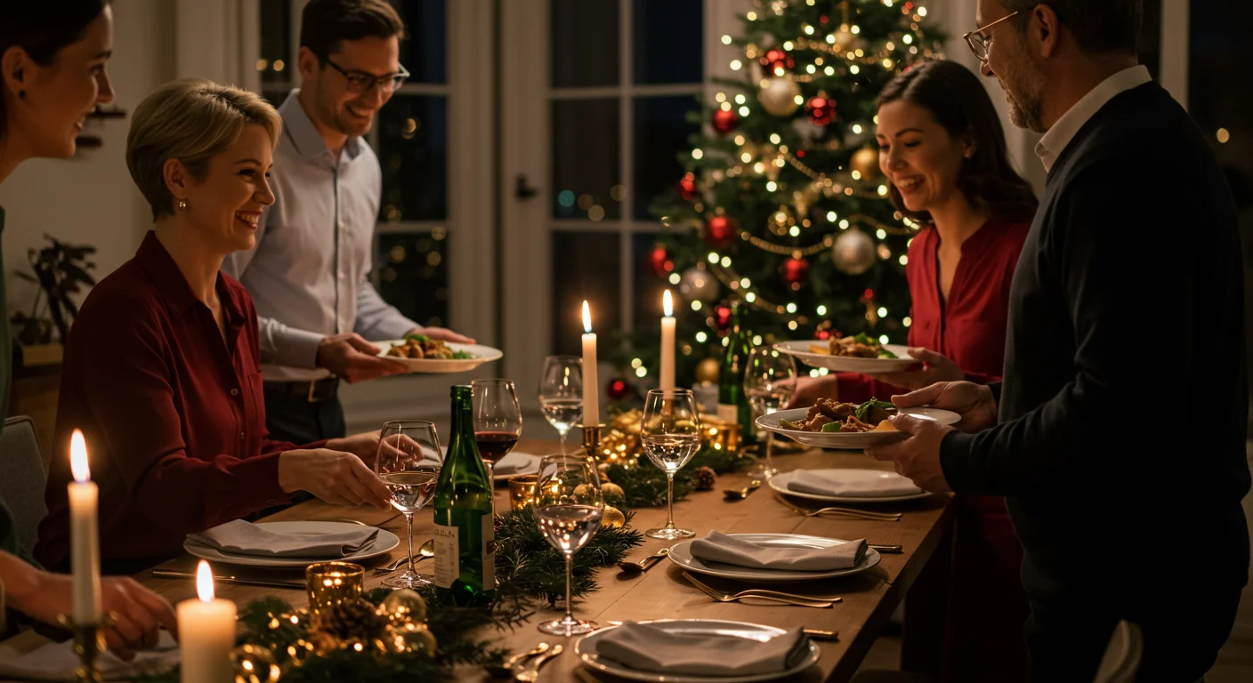 23 Elegant Christmas Dinner Party Ideas That Impress Instantly ...