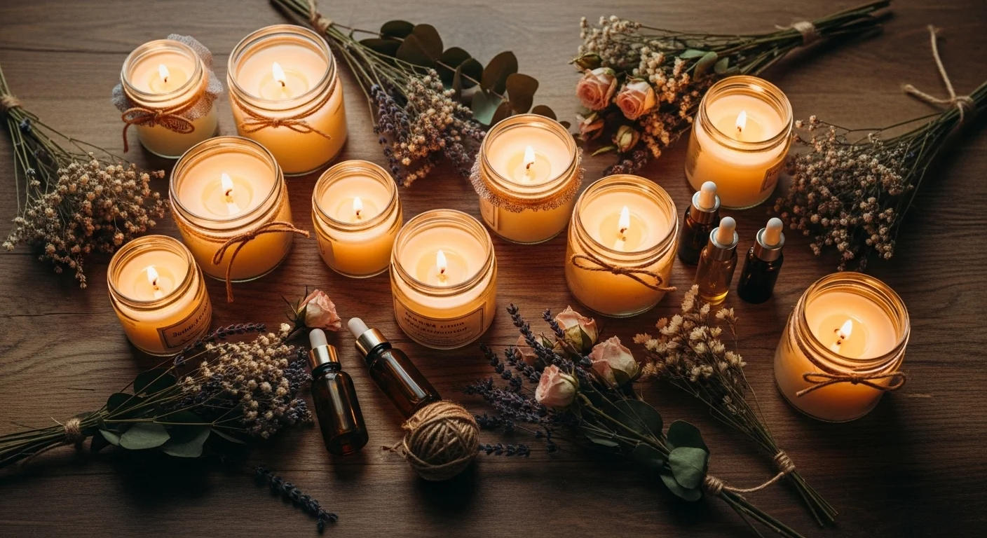 How to Make Scented Candles at Home Like a Pro - craftedwizard.com