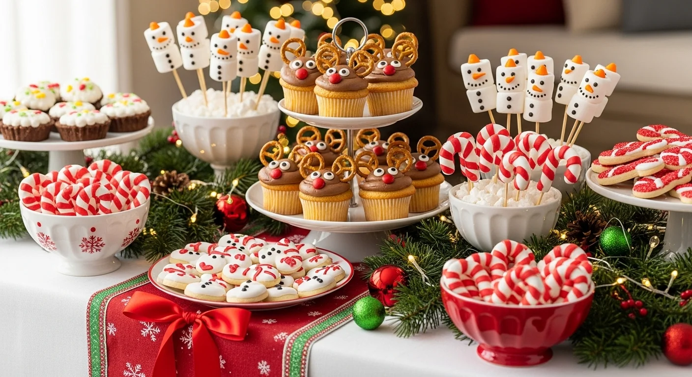 24 Cute Christmas Party Treats Kids Will Adore - craftedwizard.com