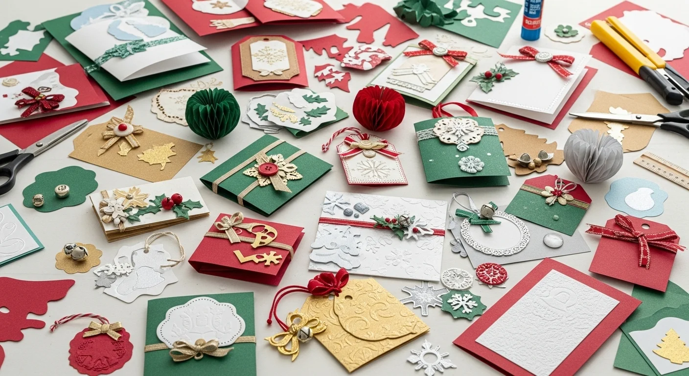 23 Stylish DIY Christmas Cardstock & Paper Crafts That Add Personality ...