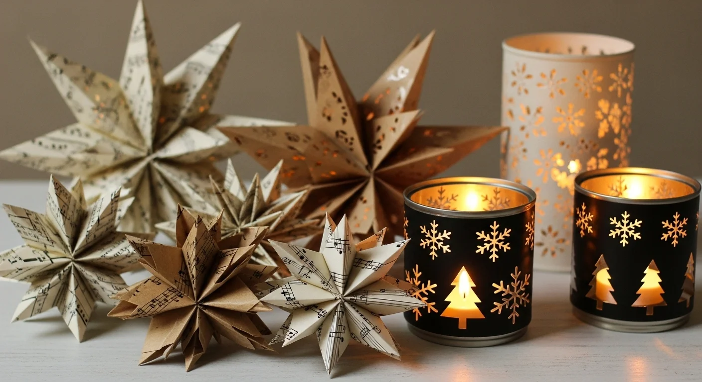 24 Eco-Friendly DIY Recycled Materials Christmas Crafts That Feel Good ...
