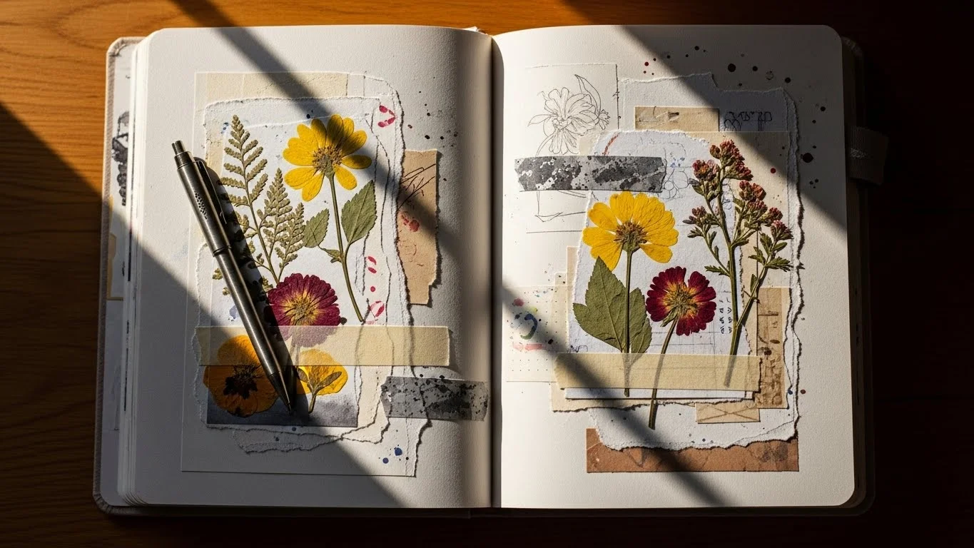 24 Pretty Journal Ideas That Look Aesthetic & Handmade - craftedwizard.com