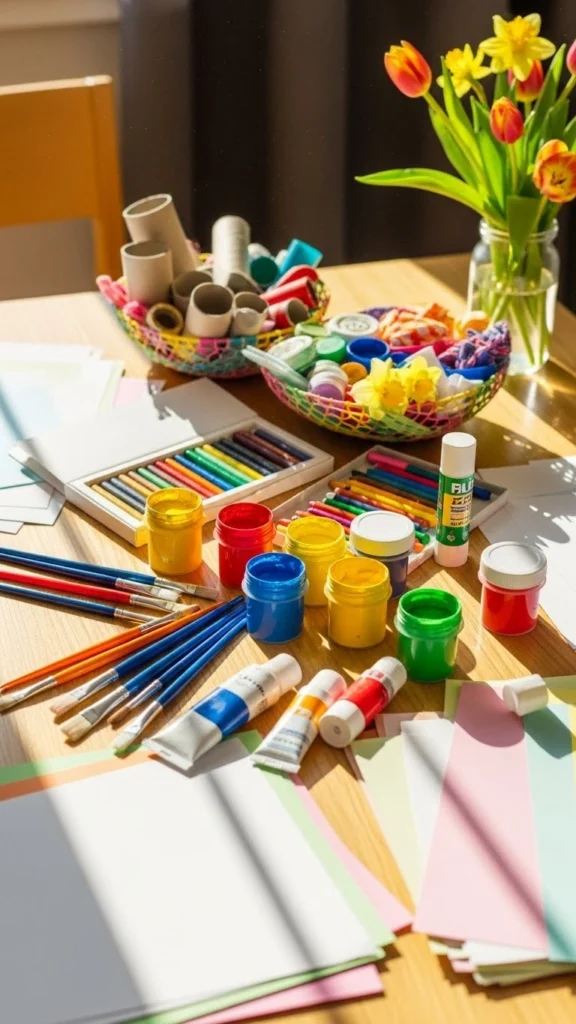 21 Imaginative Spring Art Projects for Kids - craftedwizard.com