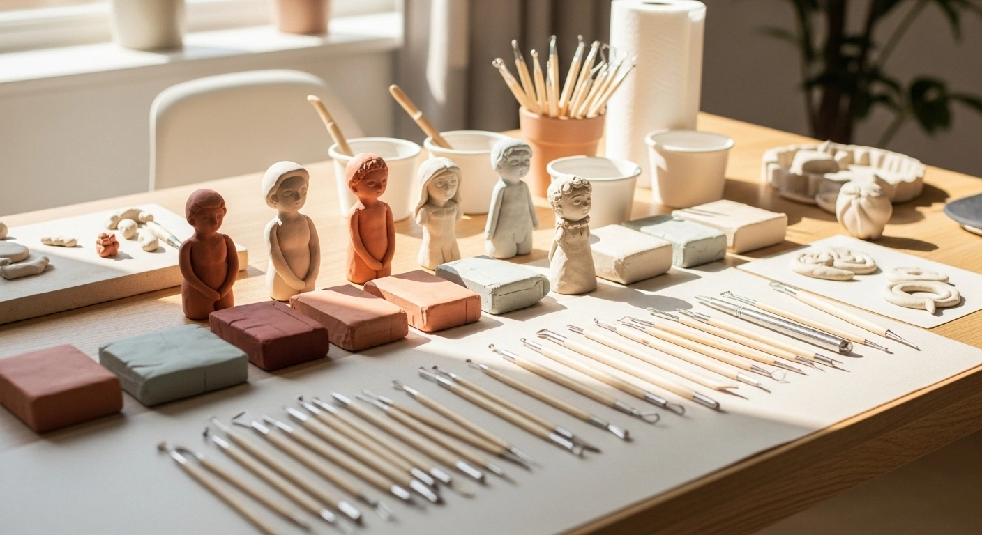 How to Sculpt With Air Dry Clay Like a Pro - craftedwizard.com