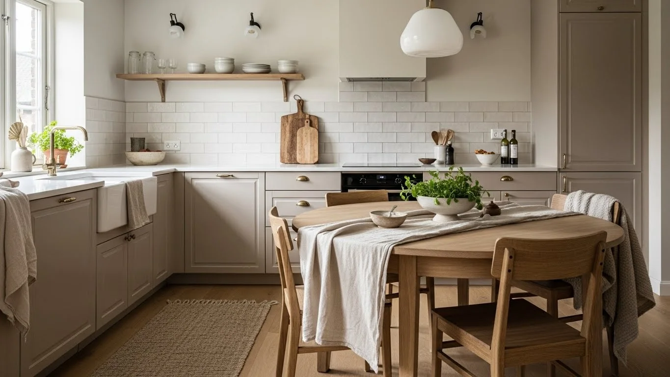 25 Cozy Neutral Kitchen Decor Ideas That Feel Soft - craftedwizard.com