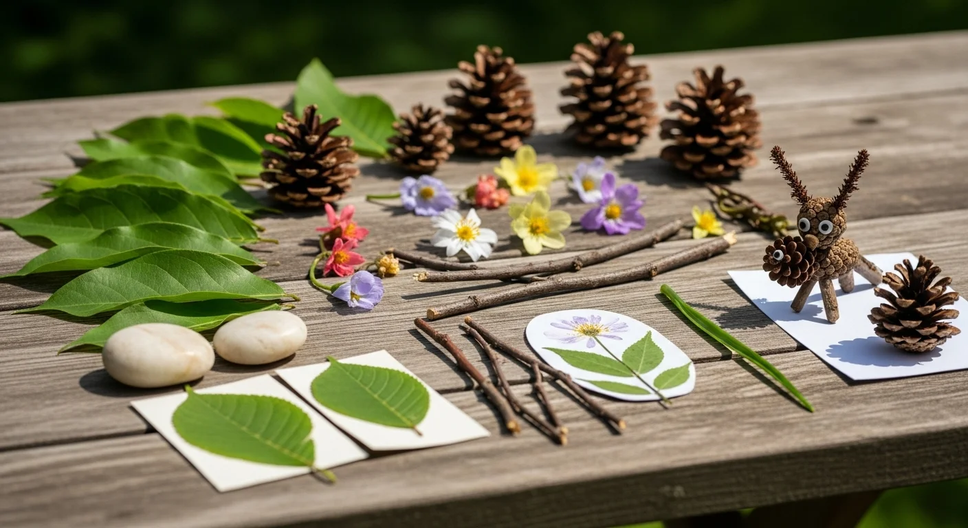 27 Creative Spring Nature Crafts Using Outdoor Finds - craftedwizard.com