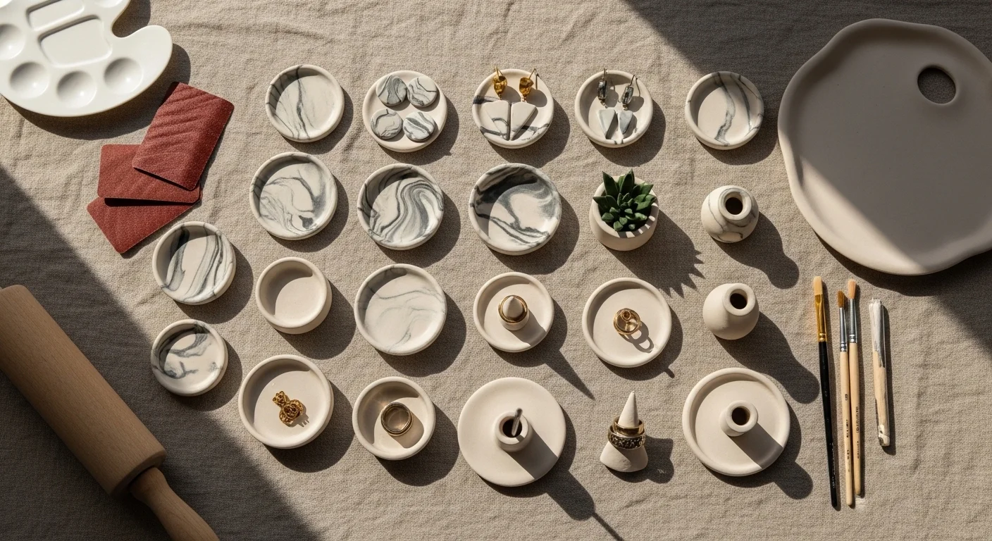25 Small Clay Projects That Look Boutique-Made - craftedwizard.com