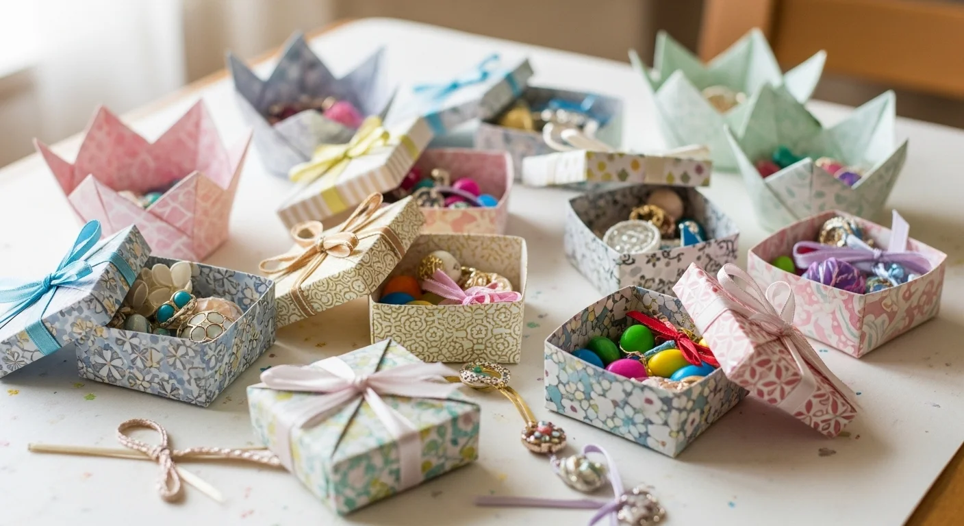 24 Origami Gift Boxes Perfect for Small Presents - craftedwizard.com