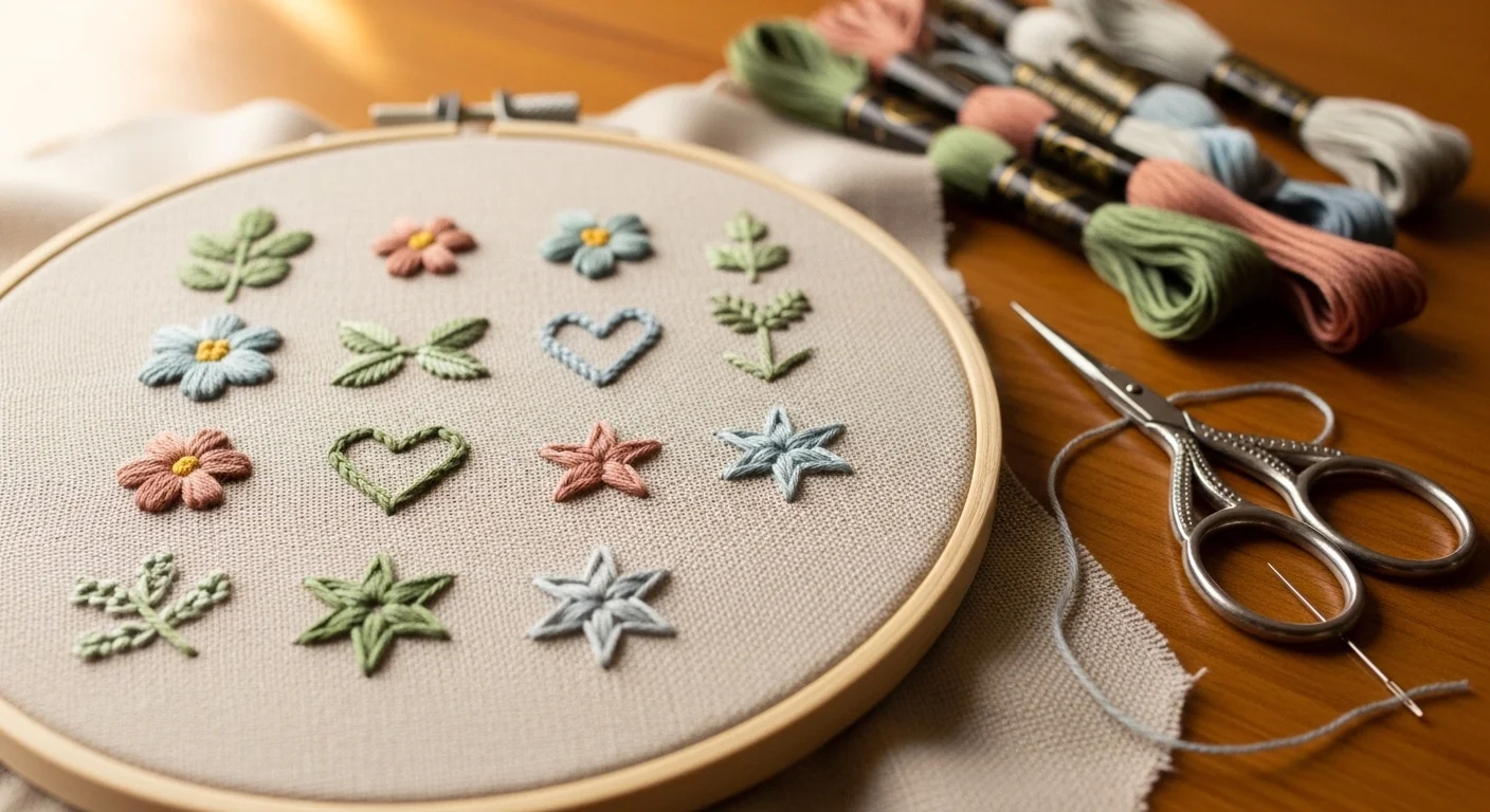 24 Easy Hand Embroidery Designs for Beginners to Learn Quickly ...