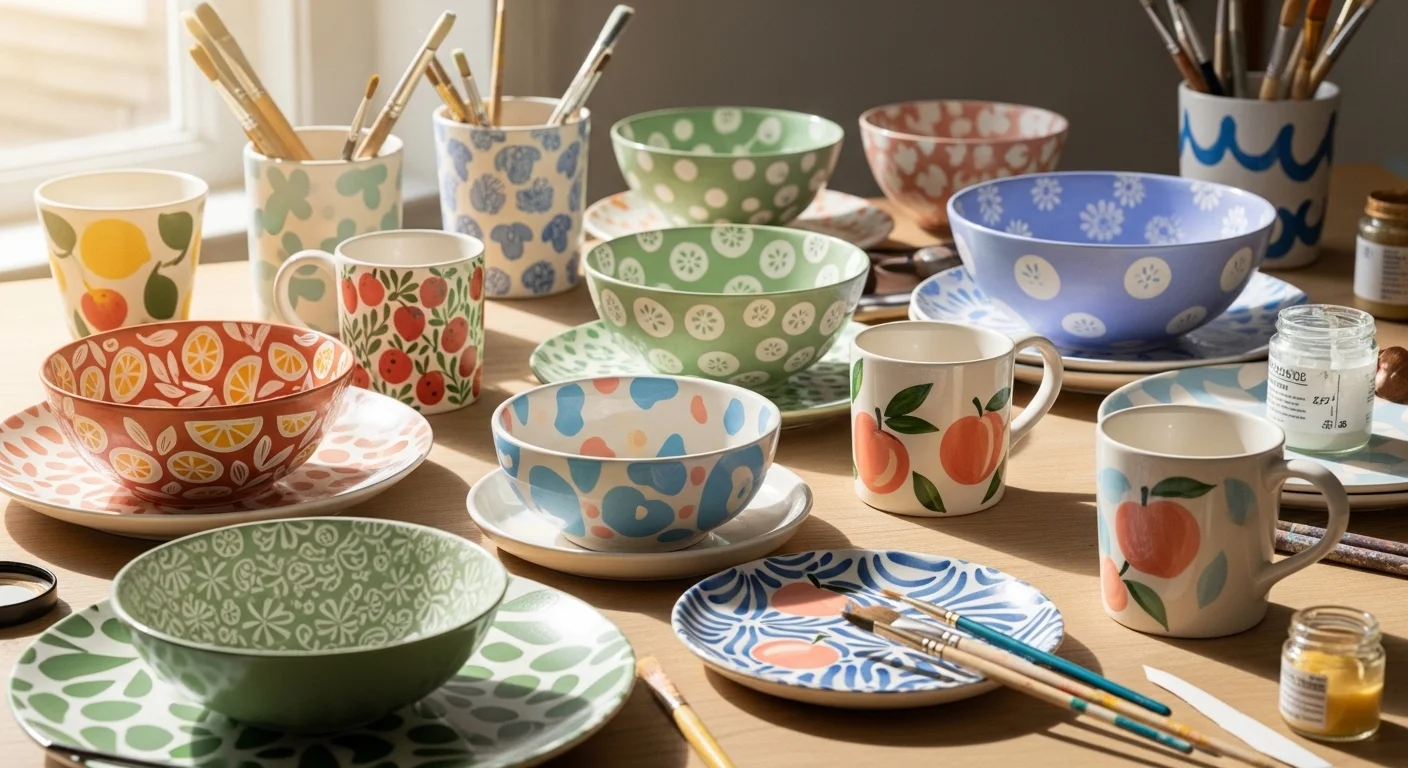 27 Stunning Pottery Painting Ideas to Transform Your Ceramics ...