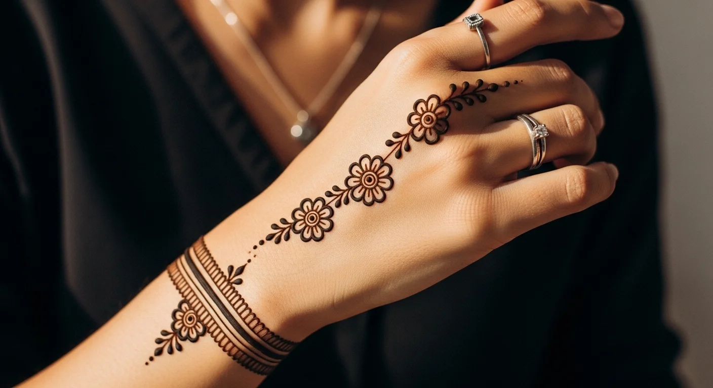 26 Small Mehndi Designs That Look Elegant Without Overcrowding ...